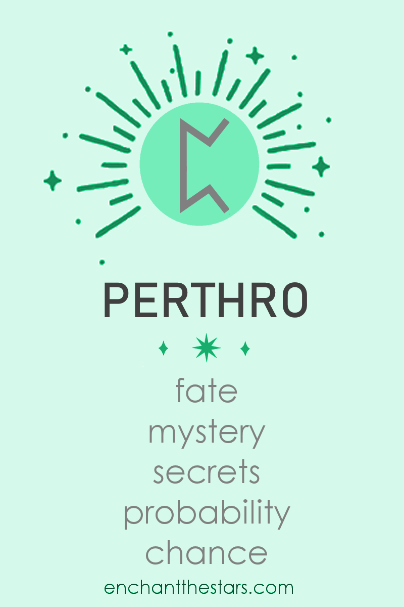 Perthro Rune {Meaning and Divination Reading}