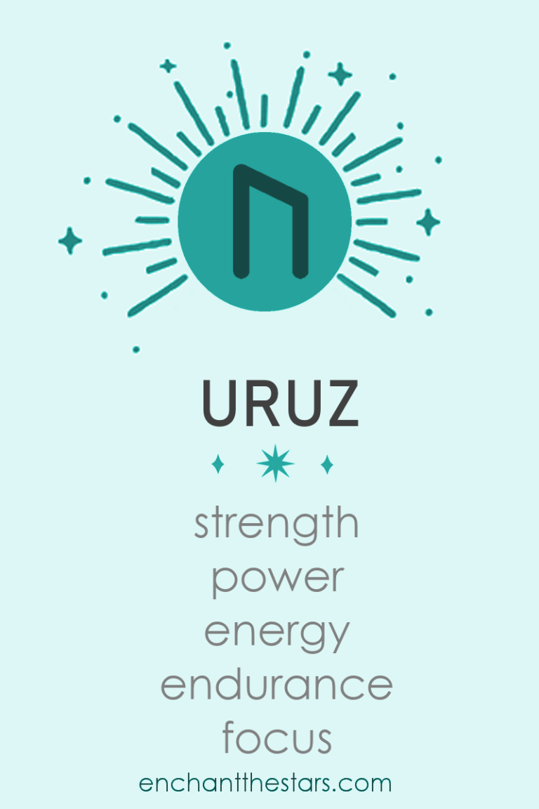 Uruz Rune {Meaning and Divination Reading} | Enchant The Stars
