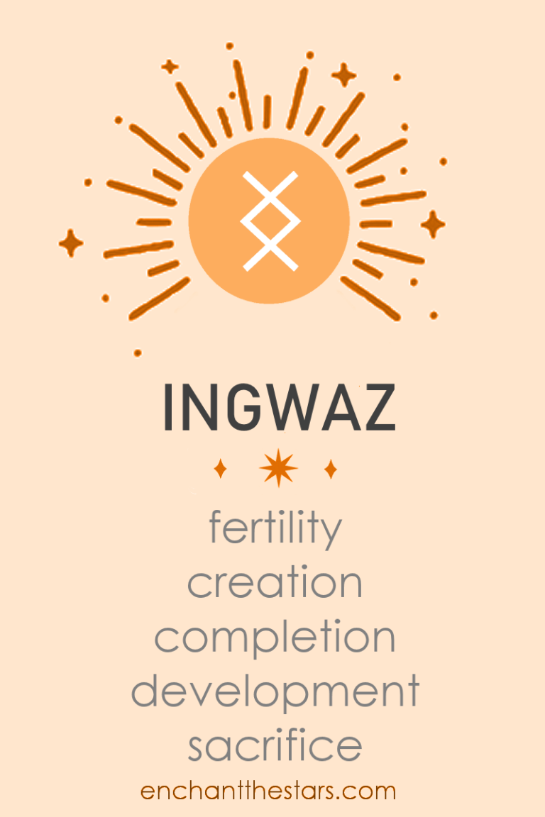Ingwaz Rune {Meaning and Divination} | Enchant The Stars