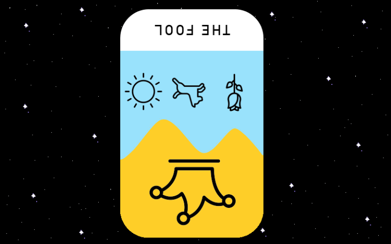 12 Meanings of The Fool Reversed {General Tarot Reading}